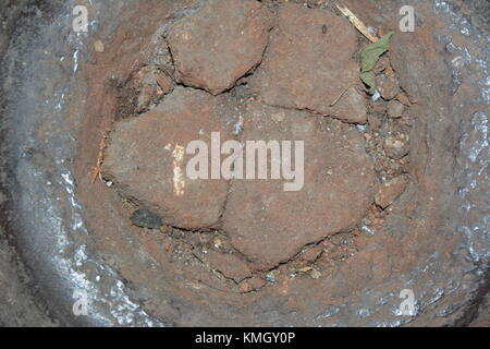 The Black Hole of Calcutta, Fort William, Calcutta, India. A small ...