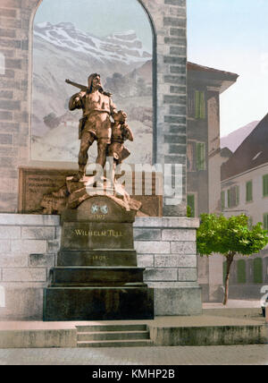 Legendary Swiss hero and national symbol of freedom, William (Wilhelm ...