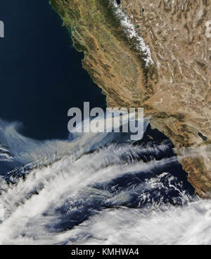 Smoke from fires are seen across the country of Greece from space on ...