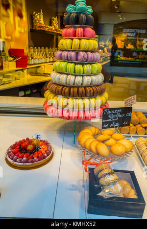 Cake shop display Chamonix France Stock Photo - Alamy
