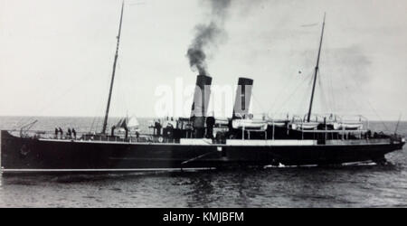 The SS Tynwald, a ship known for its service in the maritime industry ...