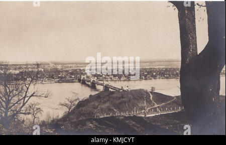 The Nicholas Chain Bridge in Kiev, Ukraine, was a notable architectural ...