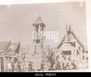 The Major Gold Funerary Urn of Ananda Mahidol is a ceremonial object ...