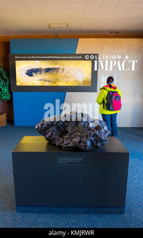 Holsinger meteorite. Meteor Crater is a meteorite impact crater. The ...