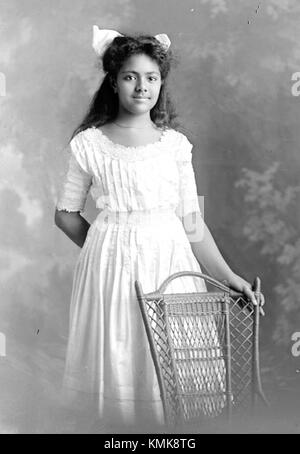 Salote Tupou III of Tonga is depicted in her coronation robe, a key ...