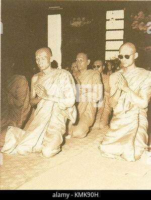 Bhumibol Adulyadej, the King of Thailand, entered a 15-day monkhood as ...