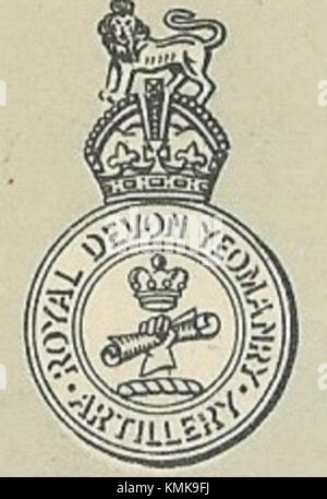 The Royal Devon Yeomanry badge and service cap are symbols of the ...