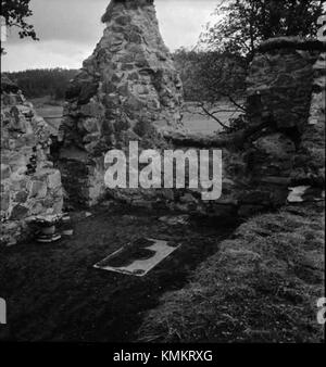 The Ukna Church Ruin in Sweden is a historical site, now a ruin ...