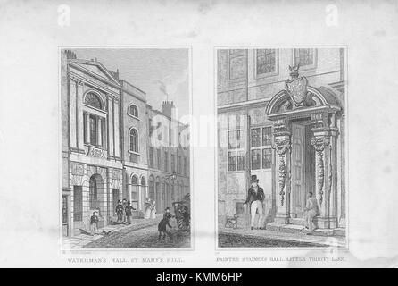 Painter-Stainers' Hall, Little Trinity Lane, London, 1888. Artist: John ...