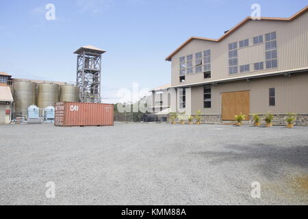 The Artisanal Distillery, The sugar cane that goes into their making ...