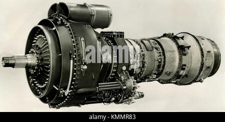 Rolls-Royce aviation engine NENE jet propulsion, UK 1946 Stock Photo ...