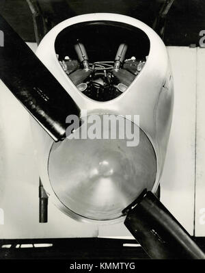 Ranger Fairchild aviation engine, USA 1940s Stock Photo - Alamy