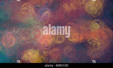 Abstract colorful fractal background. Ablaze circle series Stock Photo ...