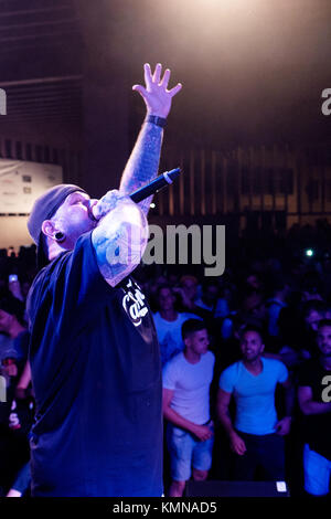 The American hip hop group Delinquent Habits performs a live concert at ...