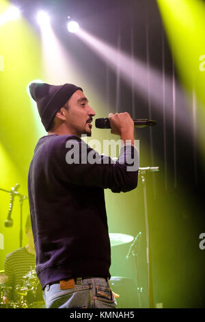 Switzerland, Bern - October 14, 2017. The German rapper Eko Fresh ...