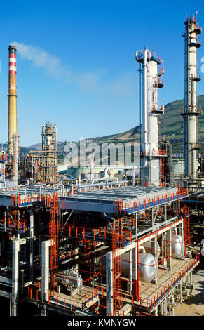 Oil refinery. Biscay. Spain Stock Photo - Alamy