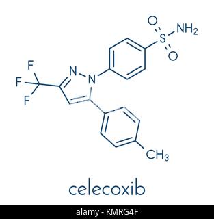 Celecoxib drug molecule Stock Photo: 47682365 - Alamy