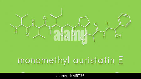 Monomethyl auristatin E (MMAE, vedotin), the cytotoxic payload of ...