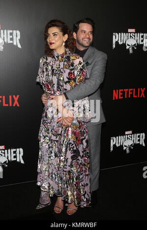 Amber Rose Revah and Michael Nathanson attend the Netfilx TV serious ...