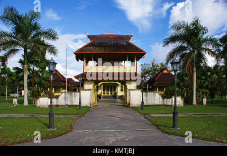 Keraton Sambas Palace, Sambas, West Kalimantan, Indonesia Stock Photo ...