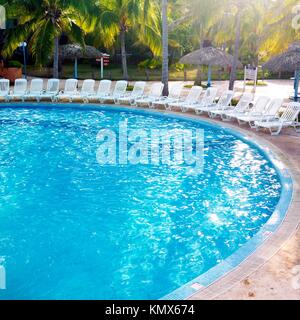 hotel´´s swimming pool, Cayo Coco, Cuba Stock Photo - Alamy