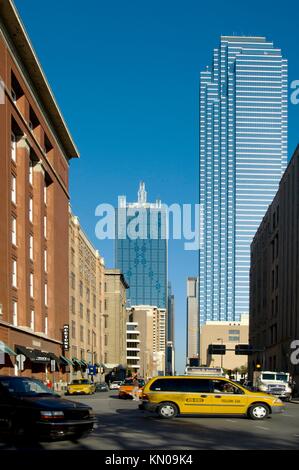 Trolley/Train, Downtown, Dallas, Texas Stock Photo - Alamy