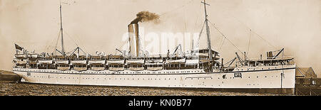 HM TRANSPORT SHIP ROHILLA later commissioned as hospital ship HMHS ...