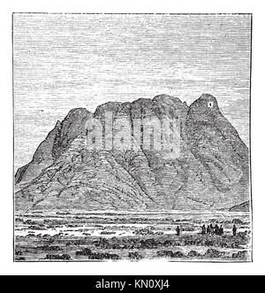 Mount Horeb, Sinai, Moses Mountain, landscape, mountains, palm trees ...