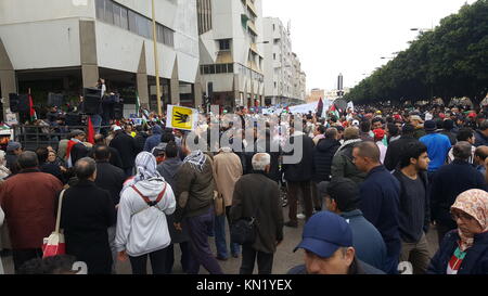 people gadering at Rabat to protest against trump Stock Photo - Alamy