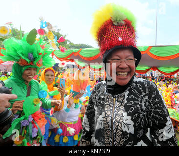 Surabaya. Indonesia 10 Dec 2017 Tri Rismaharini, better known as “Ibu ...