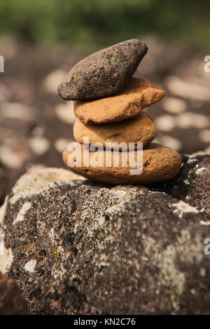Poli'ahu Heiau on Kauai, Hawaii Stock Photo - Alamy
