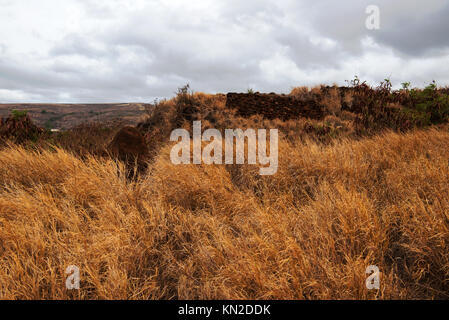 Remnants of the Russian Fort Elizabeth in Waimea, which was built ...