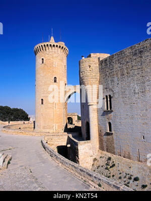 Bellver Castle (Catalan: Castell de Bellver) is a Gothic-style castle ...