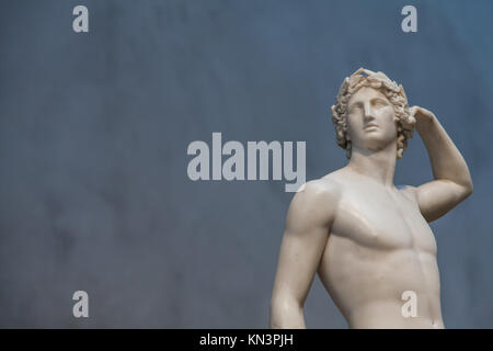 Apollo's idealized body and balanced pose Stock Photo - Alamy