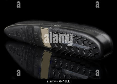 A wooden scalp and massage brush and hair comb in the bathroom Stock ...