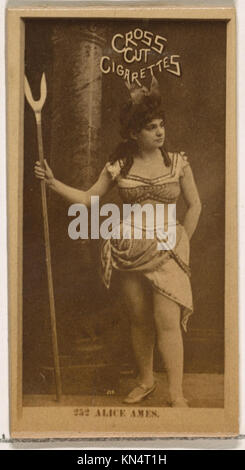 Card Number 252 from the 'Actors and Actresses' series features ...