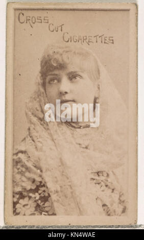 This card featuring Lillian Russell, from the Actors and Actresses ...