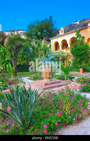 The jardin du Val-Rameh at Menton Stock Photo - Alamy