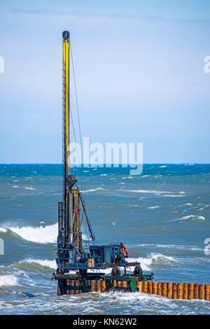 Baltic Sea, breakwater, groin, jetty, coast protection, shore ...