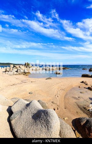 Bay of Figari beach, Corsica Stock Photo - Alamy