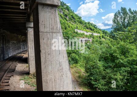 The Kukushka Railway from Borjomi to Bakuriani, Georgia, Europe ...