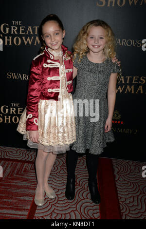 Cameron Seely attends the world premiere of "The Greatest Showman ...