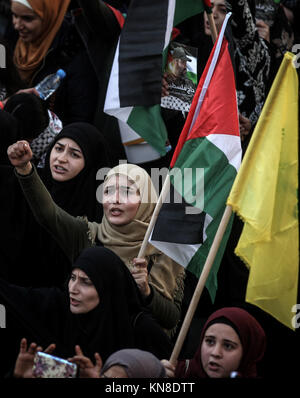 People attend a protest against a U.S. military operation in Venezuela ...