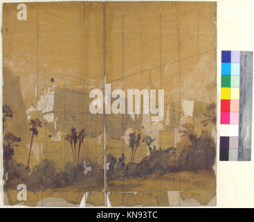 This design illustrates the proposed stage set for a performance ...