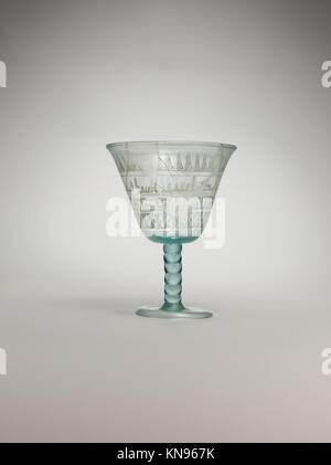 This goblet, part of the MET collection, features intricate design ...