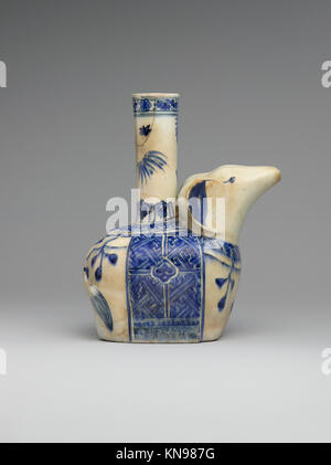 This elephant-shaped kendi is a ceramic vessel used for pouring liquids ...