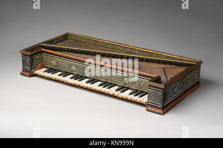 This double virginal is an early keyboard instrument in the MET ...