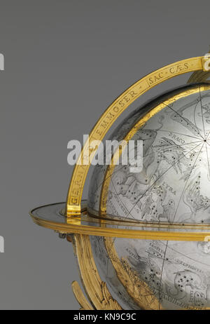 This celestial globe, featuring intricate clockwork mechanisms ...