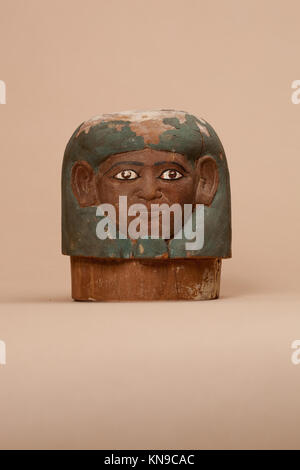 The canopic jar lids of Ukhhotep, an ancient Egyptian artifact, are key ...