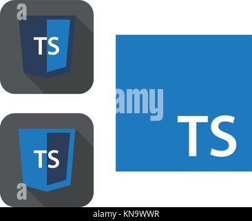 vector collection of web development shield signs: react js, angular and vue js Stock Vector ...